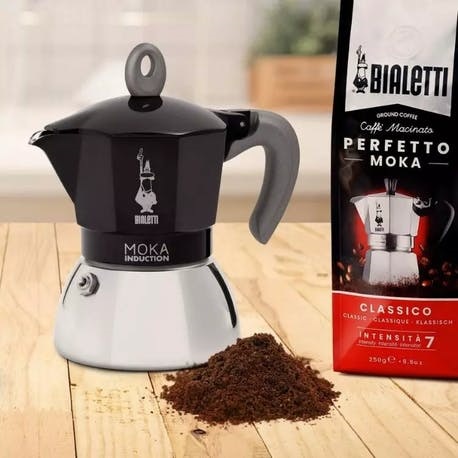 Bialetti Induction Moka Pot 2 Cups - Siyah | Termos-Matara | Stanley ...