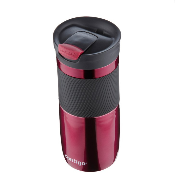 Contigo Byron Stainless Steel Tumbler - 0,47 Litre Pink Mug - 2095664 ...