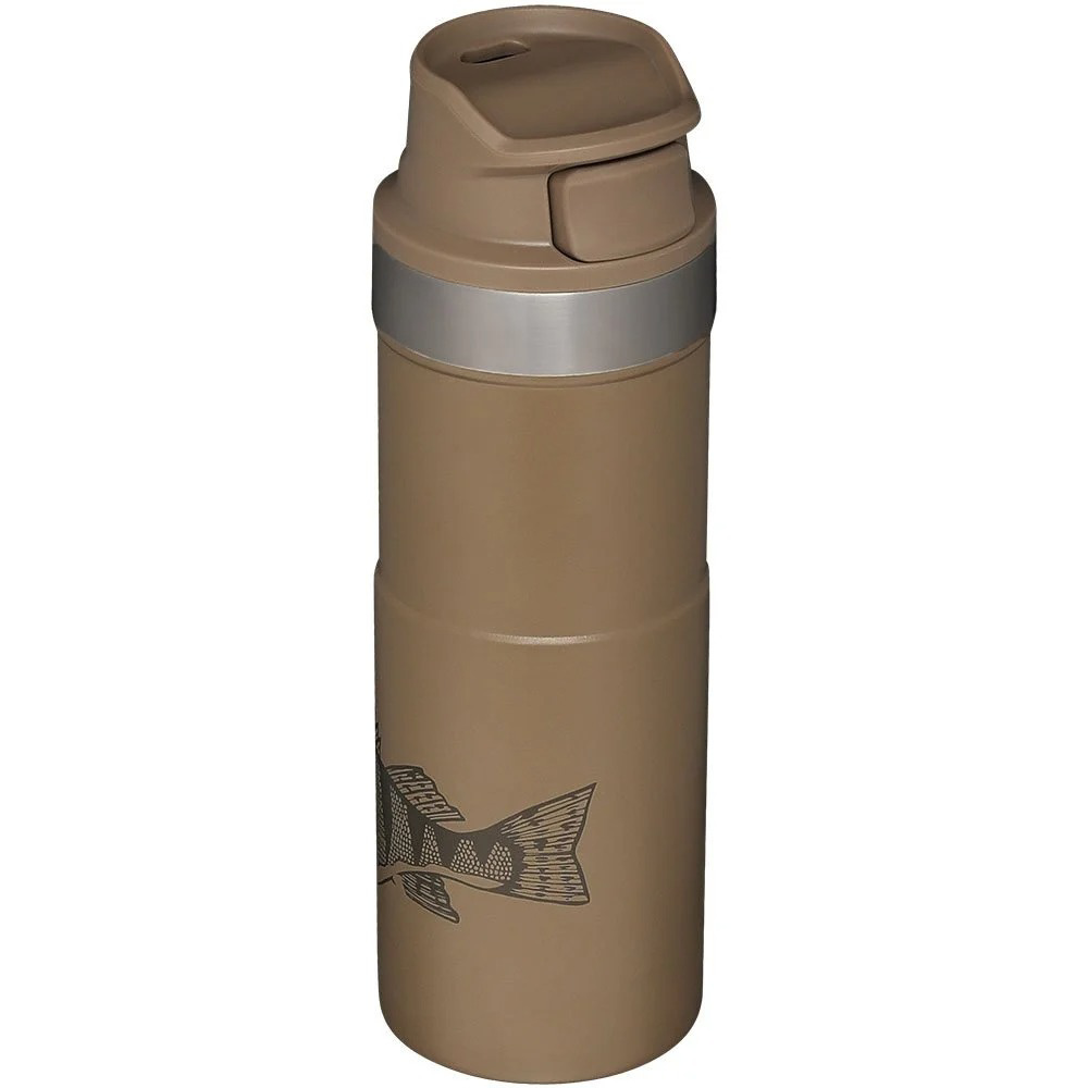 Stanley 0.47L Classic Trigger-Action Travel Mug - Tan Peter Perch - 10 ...