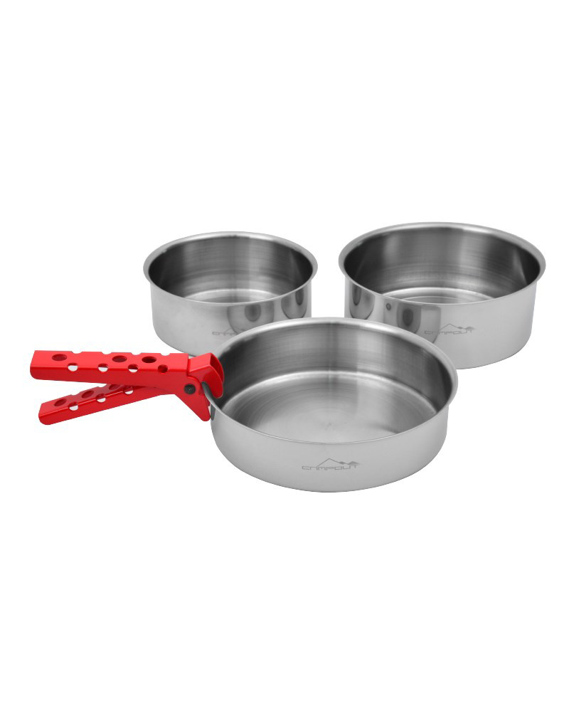 Nurgaz Krom Tencere /Tava Seti / NG 200 - K | Termos-Matara | Stanley ...