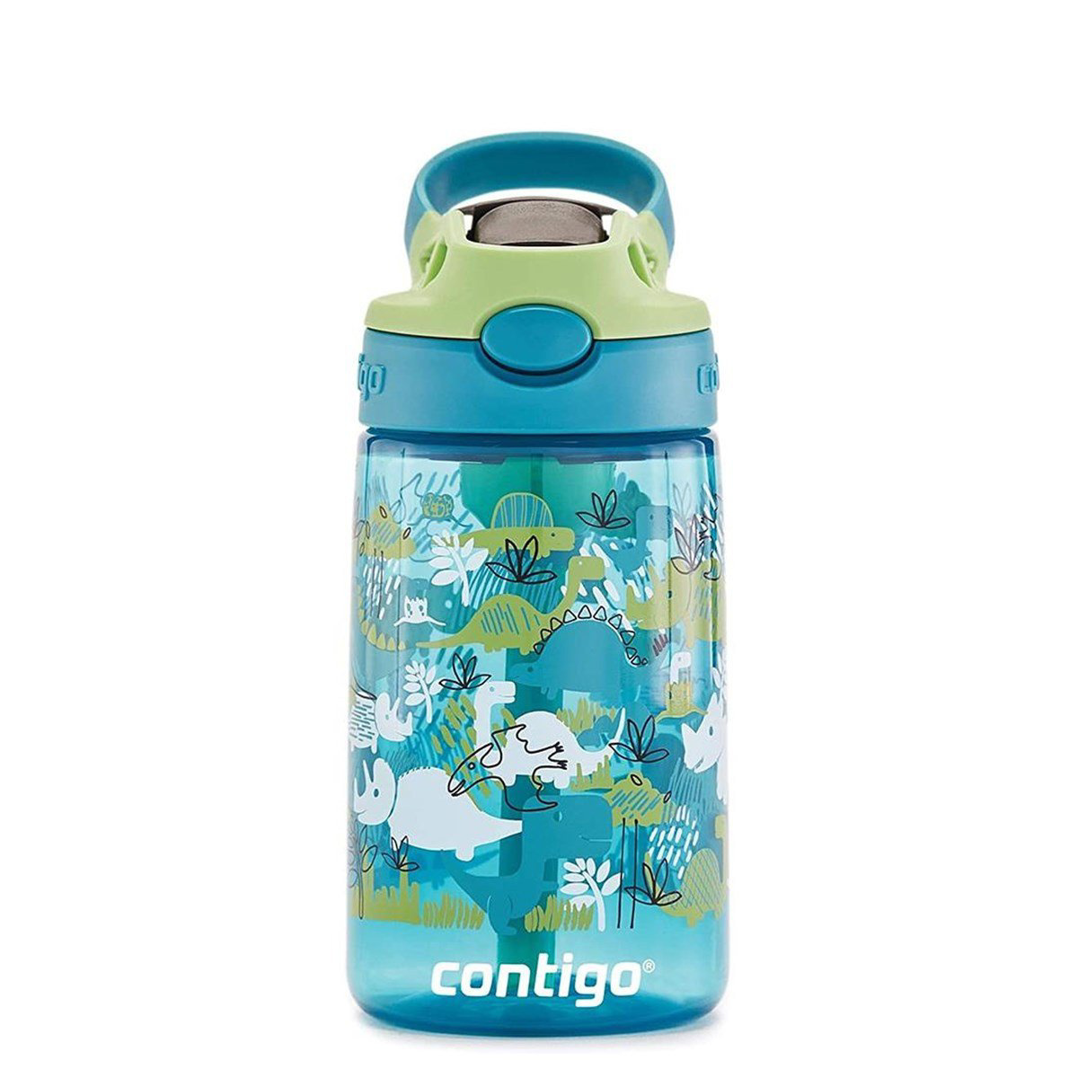 Contigo 0.42L AutoSpout® Gizmo FLIP Pro Dinos - Yeşil Desenli Matara ...
